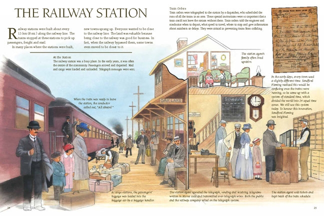 The Kids Book of Canada’s Railway - Deborah Hodge
